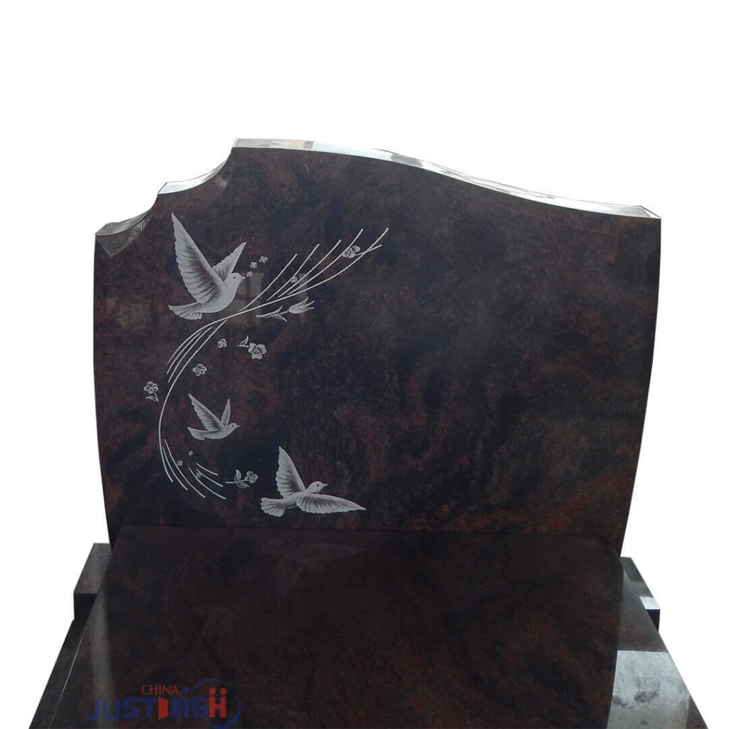 Wholesale French classic bird image tombstone