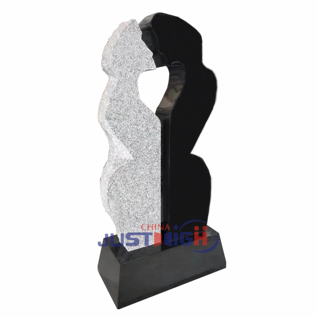 Abstract character shape tombstone wholesale - Professional Headstone ...