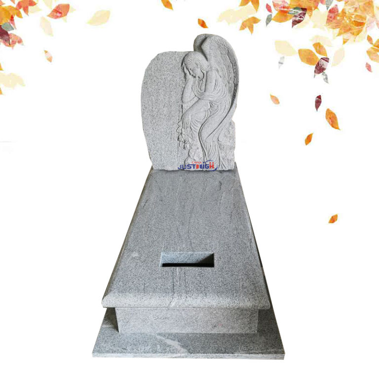 What kinds of granite colors are commonly used in making tombstones?