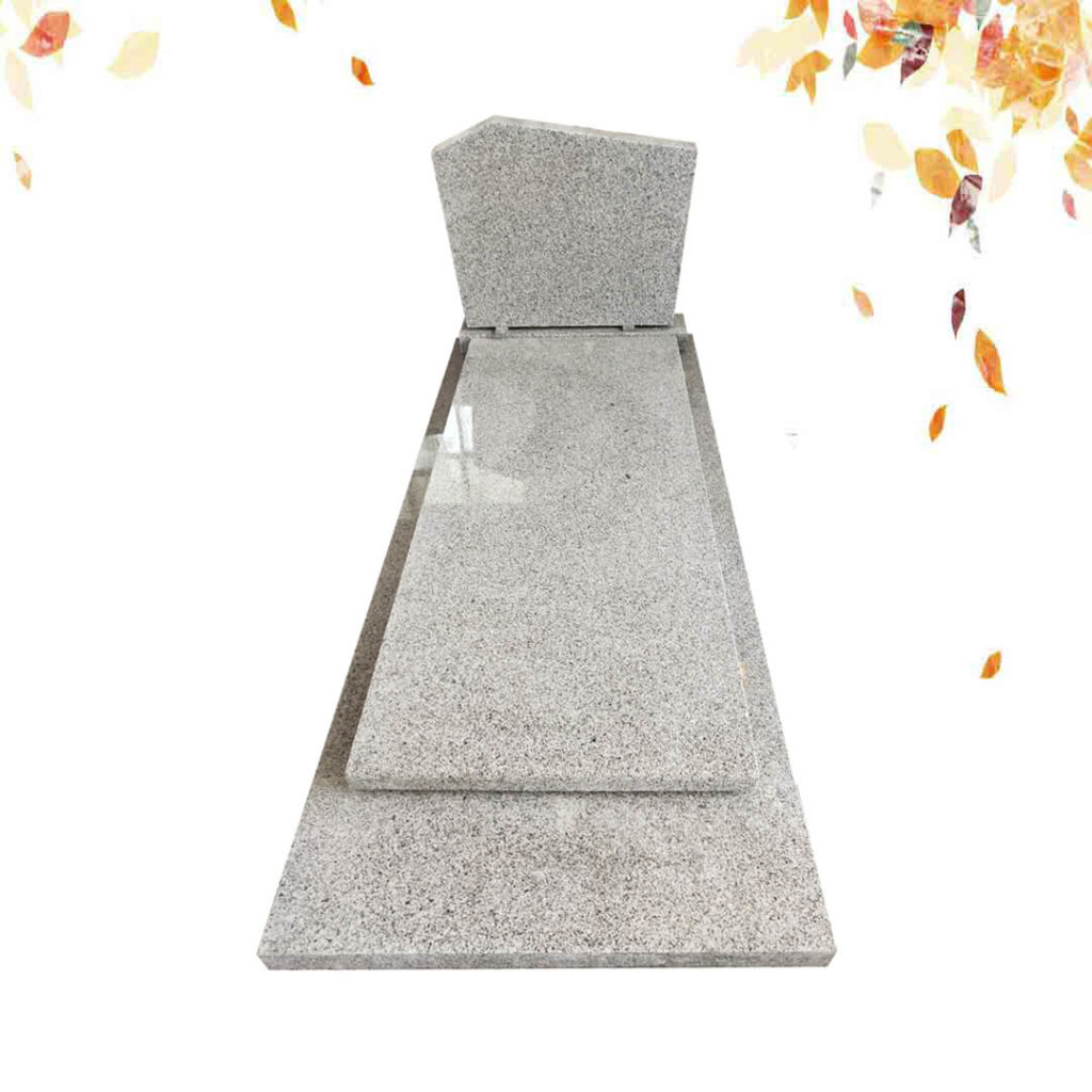 French style G640 granite tombstone manufacturer