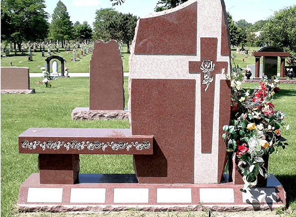 Eternal Beauty in Stone The Timeless Elegance of Red Granite Tombstones