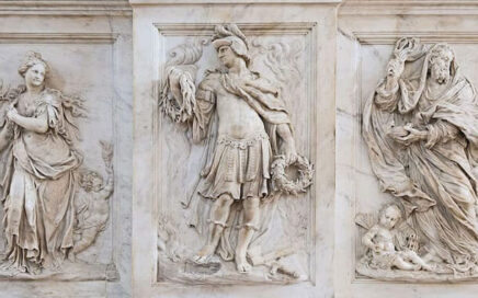 What are the 3 types of relief sculpture?