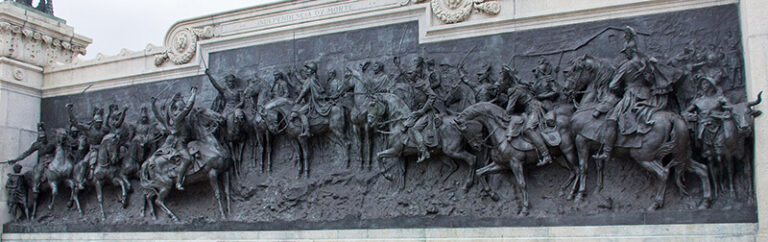 What are the 3 types of relief sculpture?