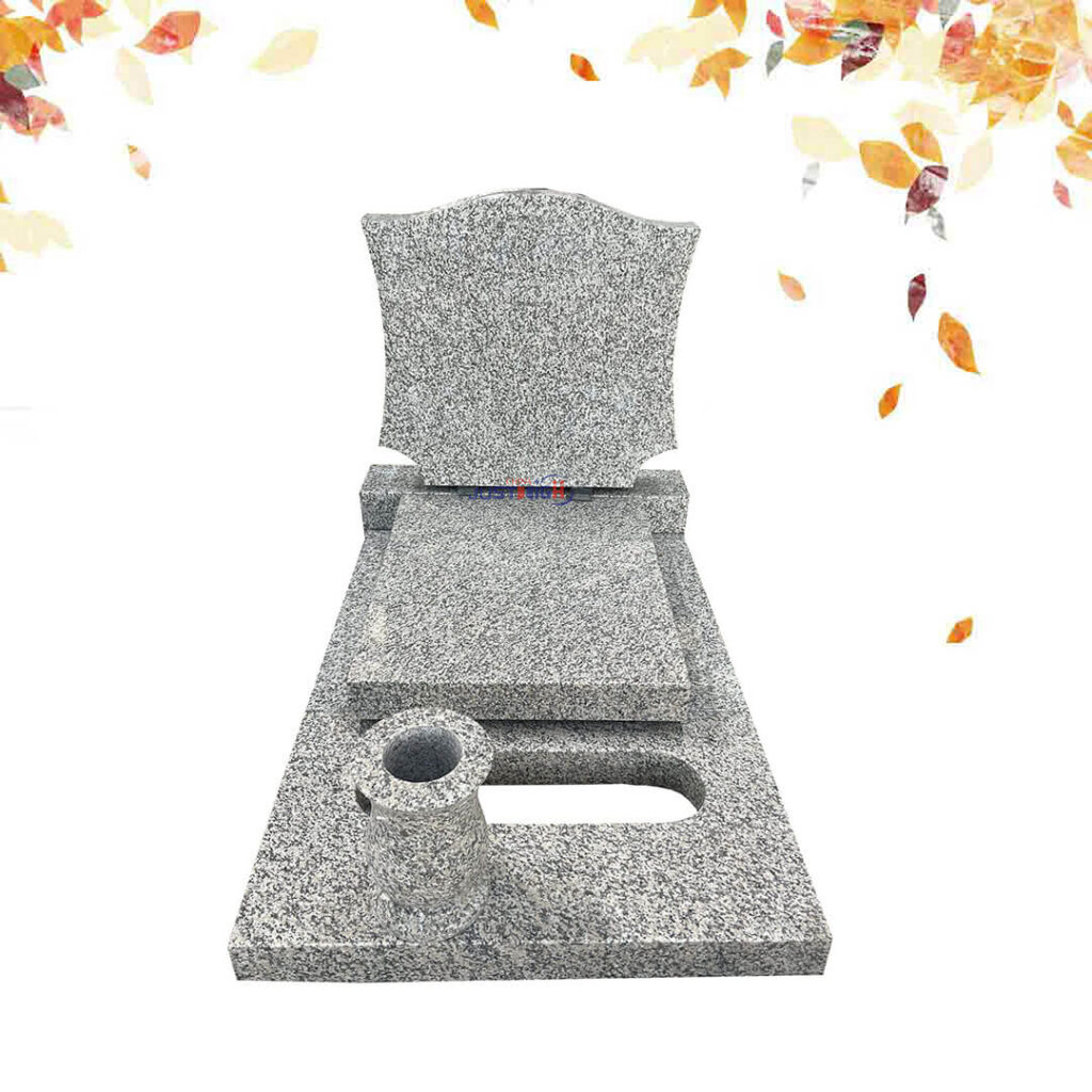 China New g640 granit tombstone grey headstone wholesale